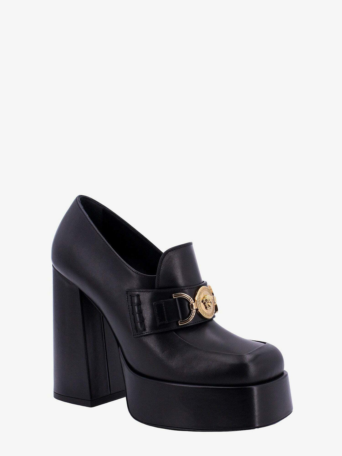 Versace Loafers Black Womens Versace