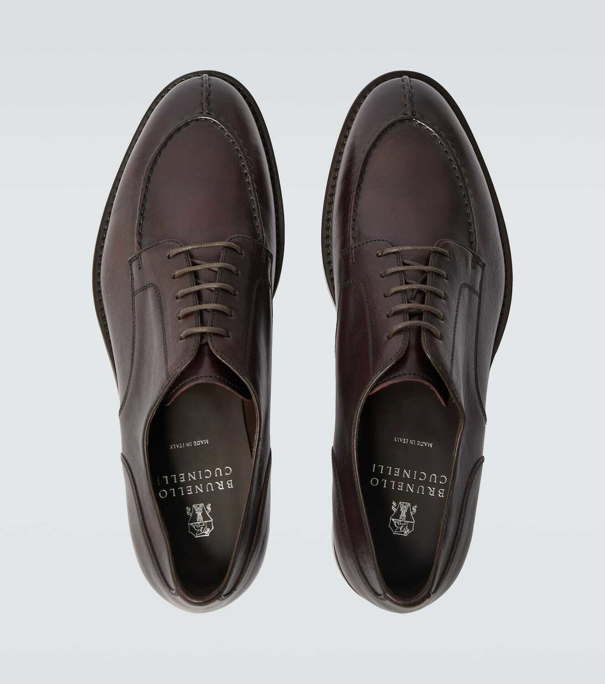Brunello Cucinelli Leather Derby shoes Brunello Cucinelli