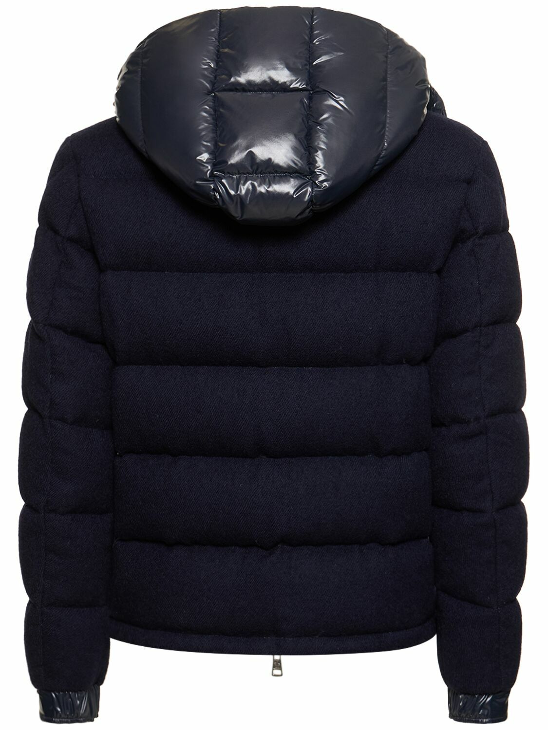 MONCLER - Winnipeg Nylon & Felted Wool Down Jacket Moncler
