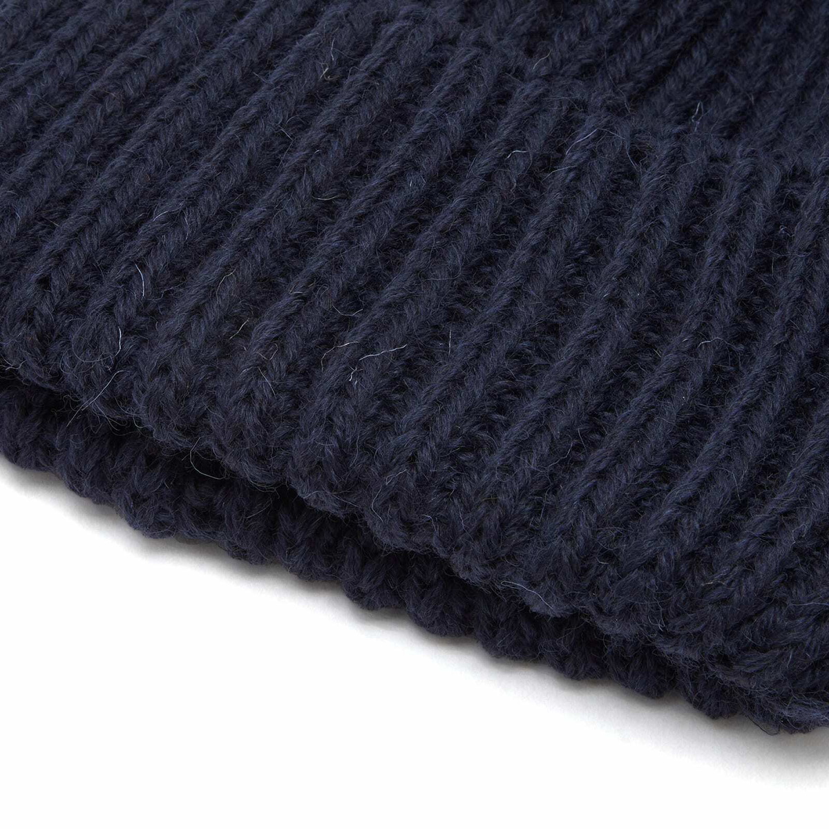Café Mountain Men's Wool Toque Beanie in Deep Navy Café Mountain