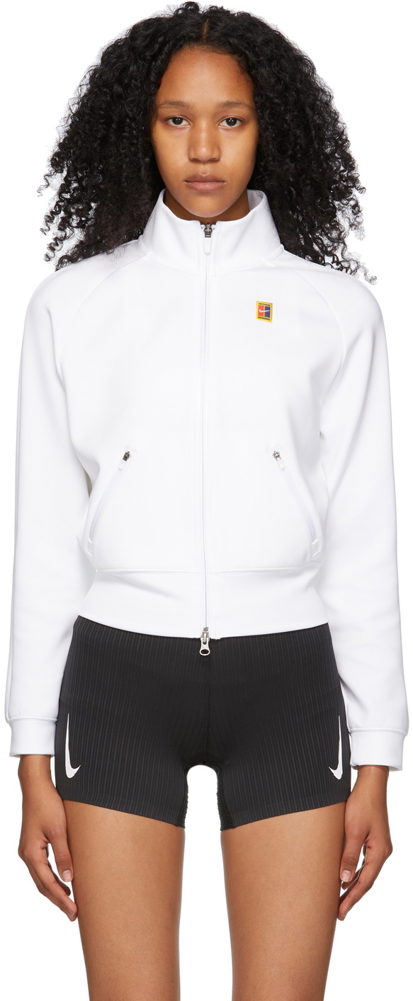 Nike White Dry-FIT Heritage Jacket Nike