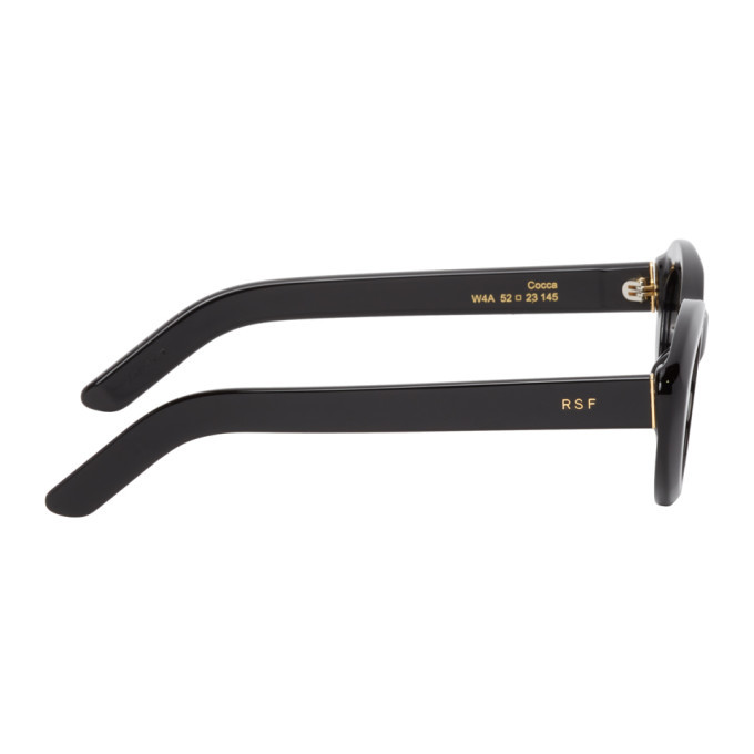 RETROSUPERFUTURE Black Cocca Oval Sunglasses RETROSUPERFUTURE