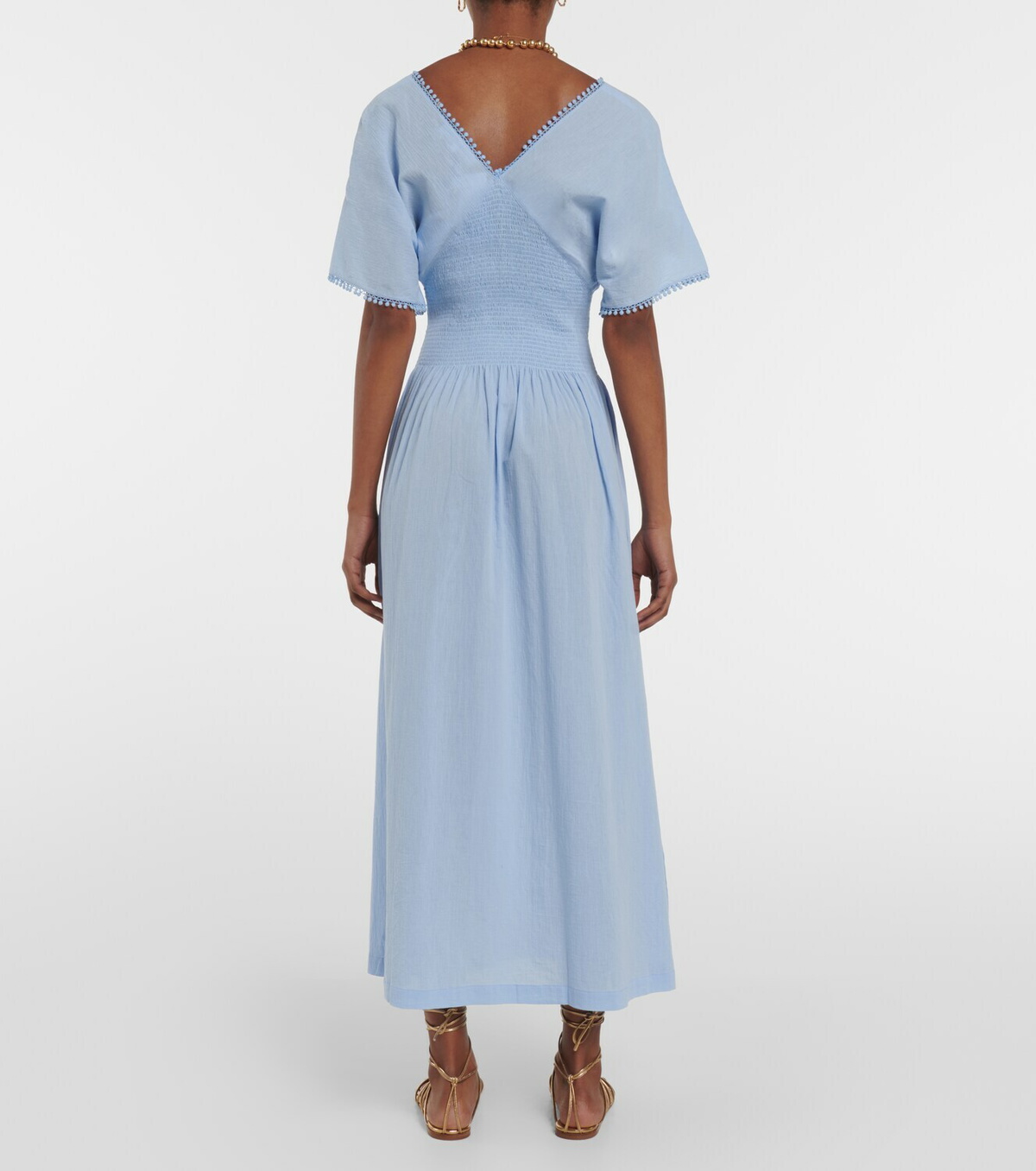 Heidi Klein Misty Lagoon cotton maxi dress Heidi Klein