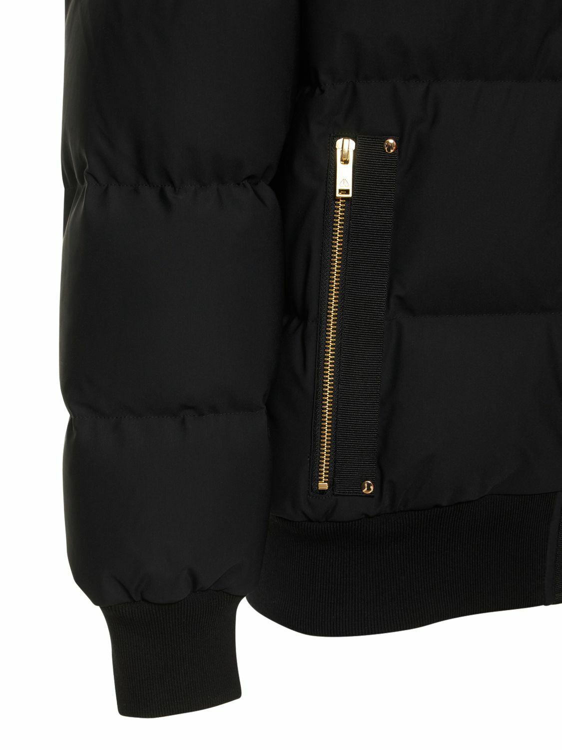 MOOSE KNUCKLES - Stagg Down Jacket W/ Sheep Fur Trim Moose Knuckles