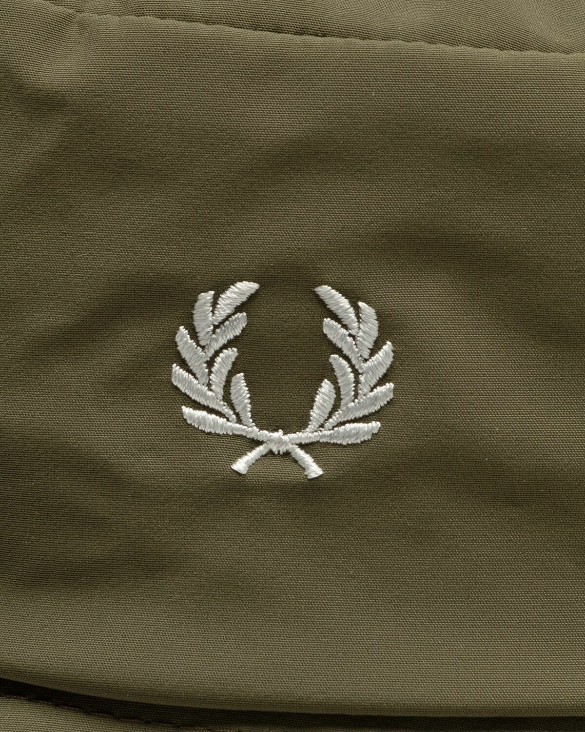 Fred Perry Bonded Bucket Hat Green Hats Fred Perry