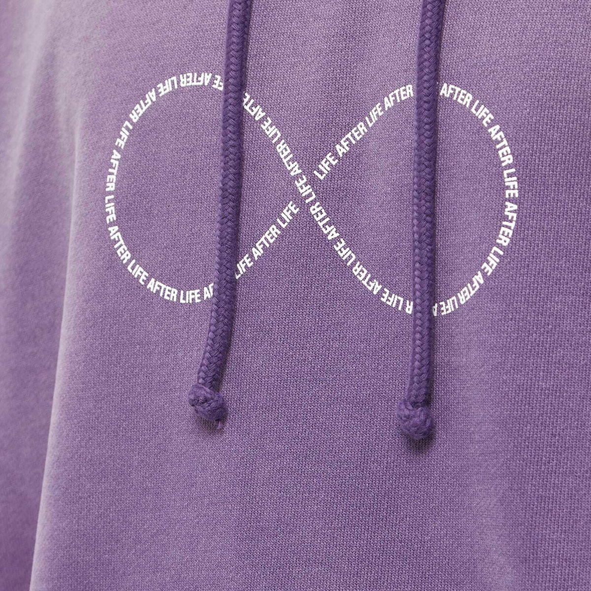 Vetements Men's Life After Life Infinity Popover Hoody in Washed Purple ...