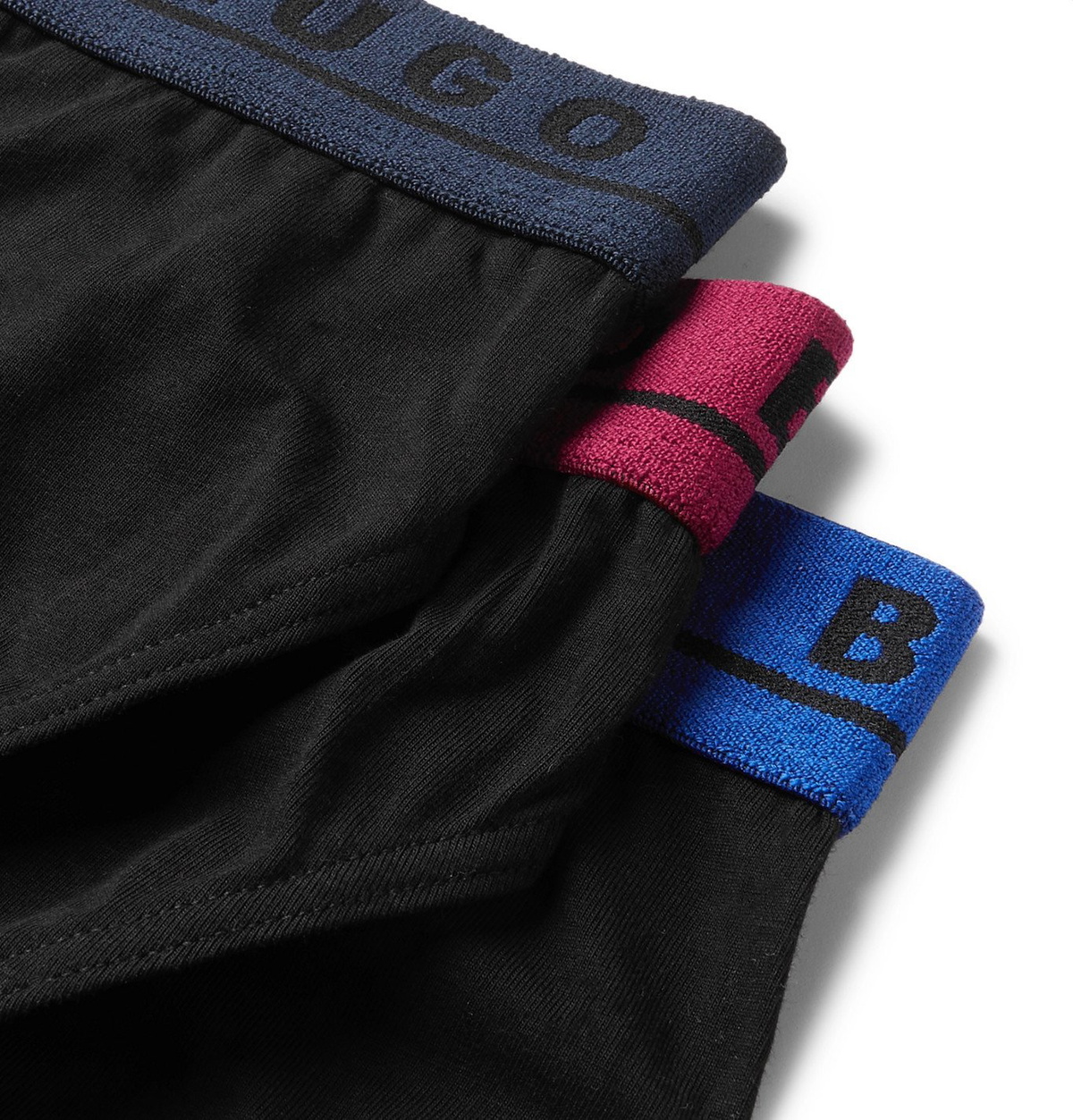 HUGO BOSS - Three-Pack Stretch-Cotton Briefs - Multi Hugo Boss