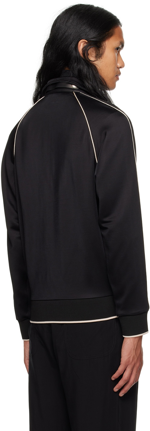 TOM FORD Black Piping Track Jacket TOM FORD