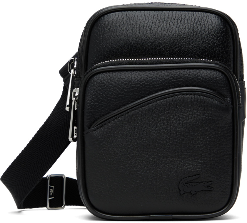 Lacoste Black Small Angy Crossbody Bag Lacoste