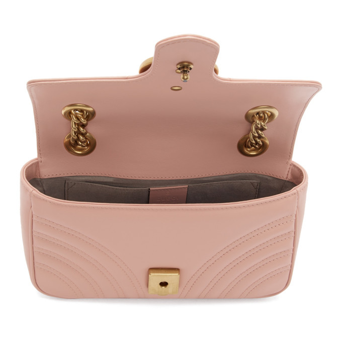 Gucci Pink Mini Marmont 2.0 Bag Gucci