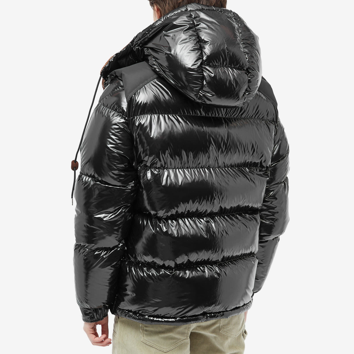 Moncler Men's Karakorum Down Filled Nylon Jacket in Black Moncler