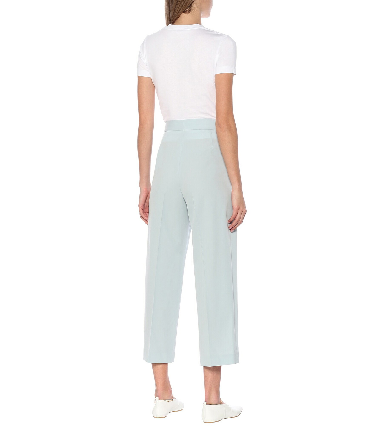 Stella McCartney - High-rise straight pants Stella McCartney