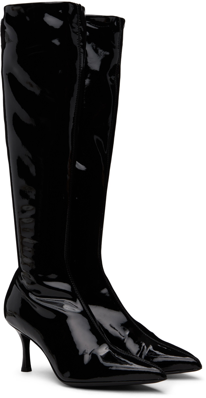 rag & bone Black Brea Tall Boots Rag and Bone
