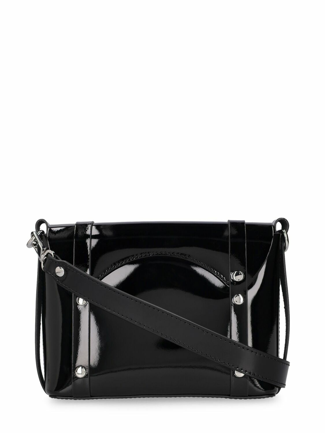 VIVIENNE WESTWOOD - Kim Patent Leather Crossbody Bag Vivienne Westwood