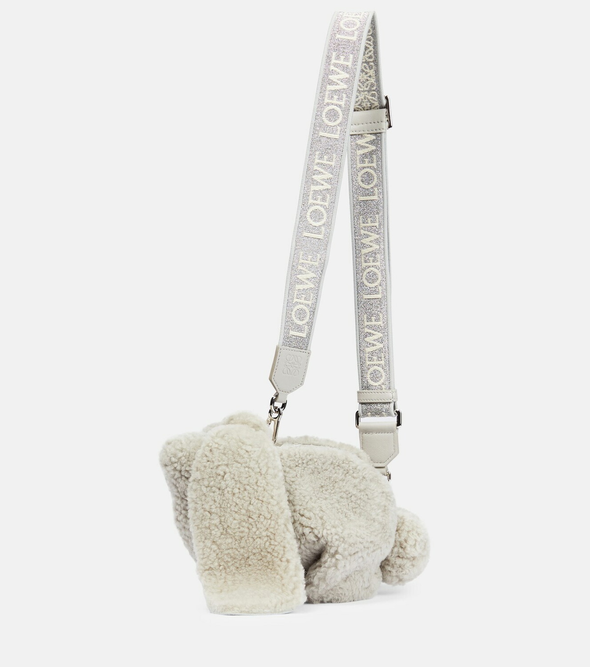 Loewe - Bunny Small shearling shoulder bag Loewe