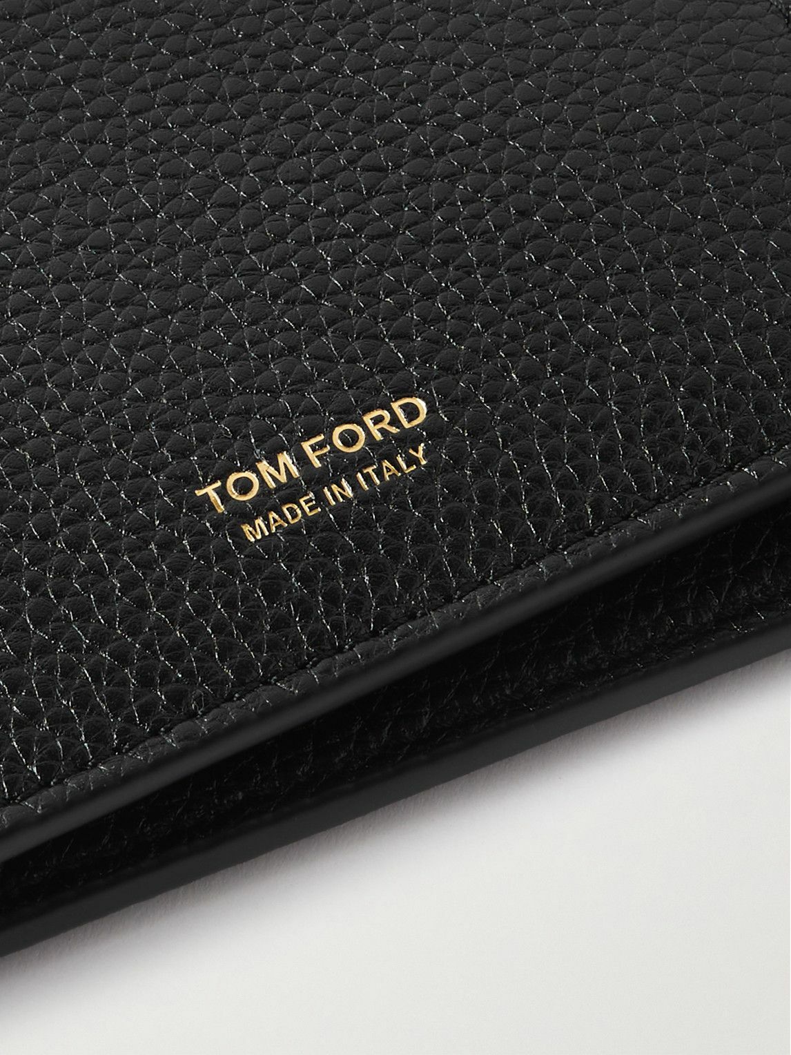 TOM FORD - Full-Grain Leather Billfold Wallet TOM FORD