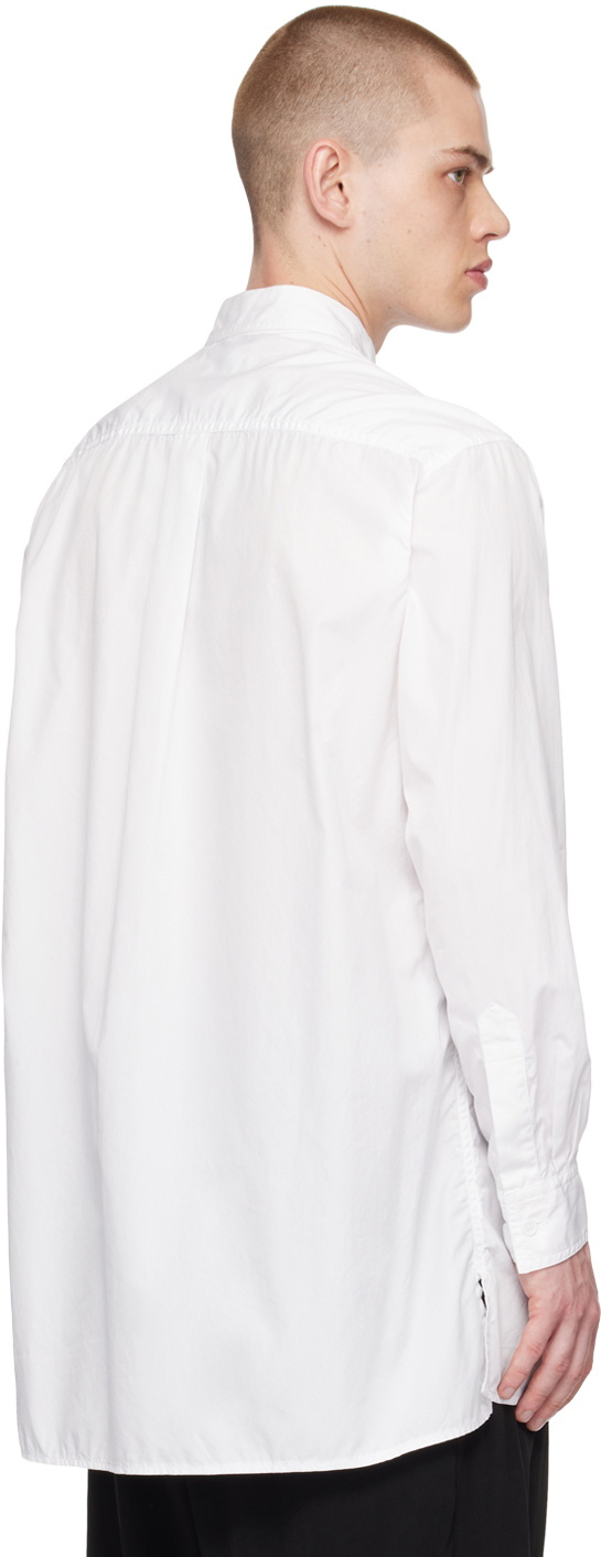 Yohji Yamamoto White Patch Pocket Shirt Yohji Yamamoto