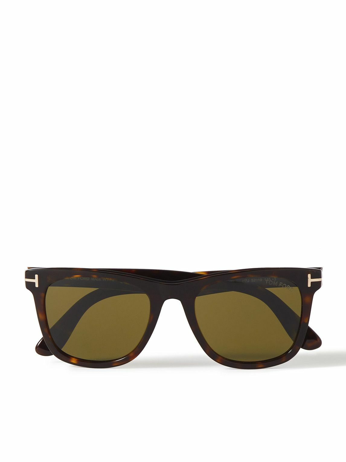 Tom Ford Kevyn Square Frame Tortoiseshell Acetate Sunglasses Tom Ford