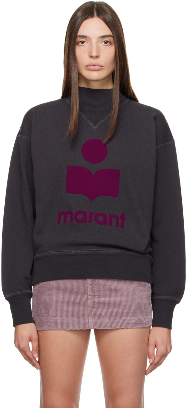 Isabel Marant Etoile Gray Moby Sweatshirt Isabel Marant Etoile