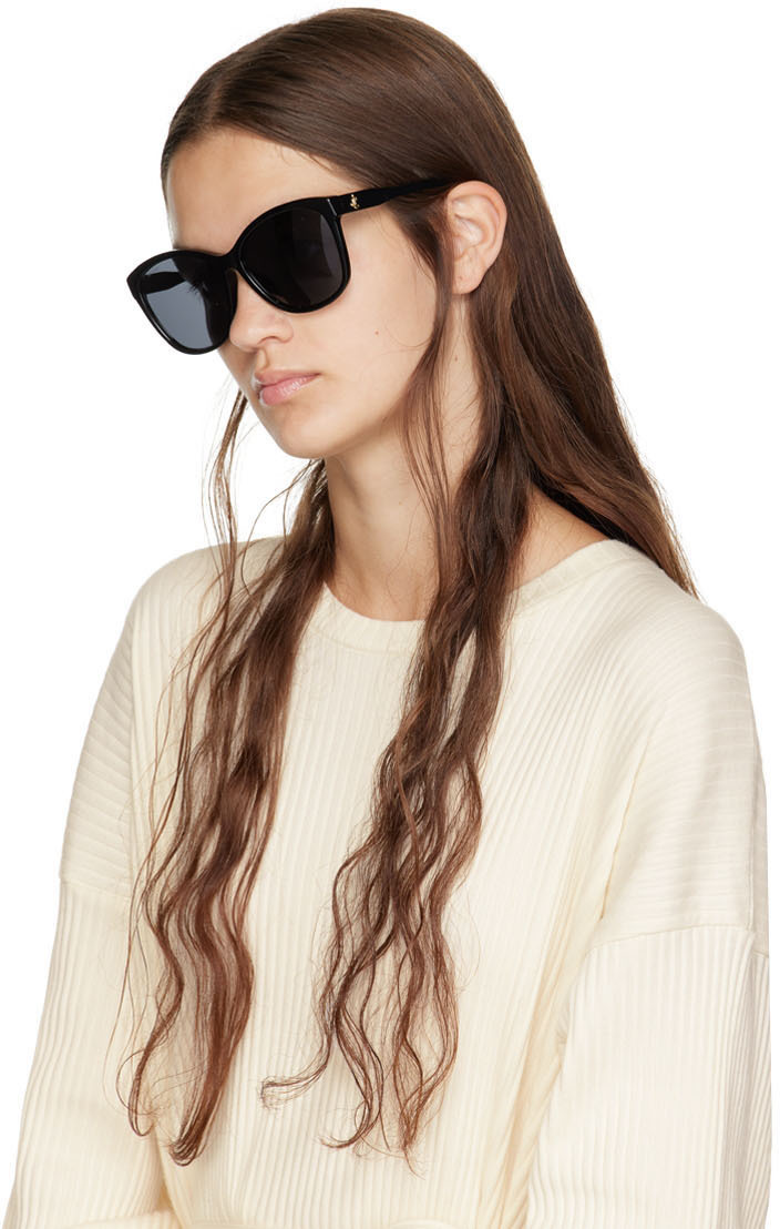Jimmy Choo Black Lidie Sunglasses Jimmy Choo