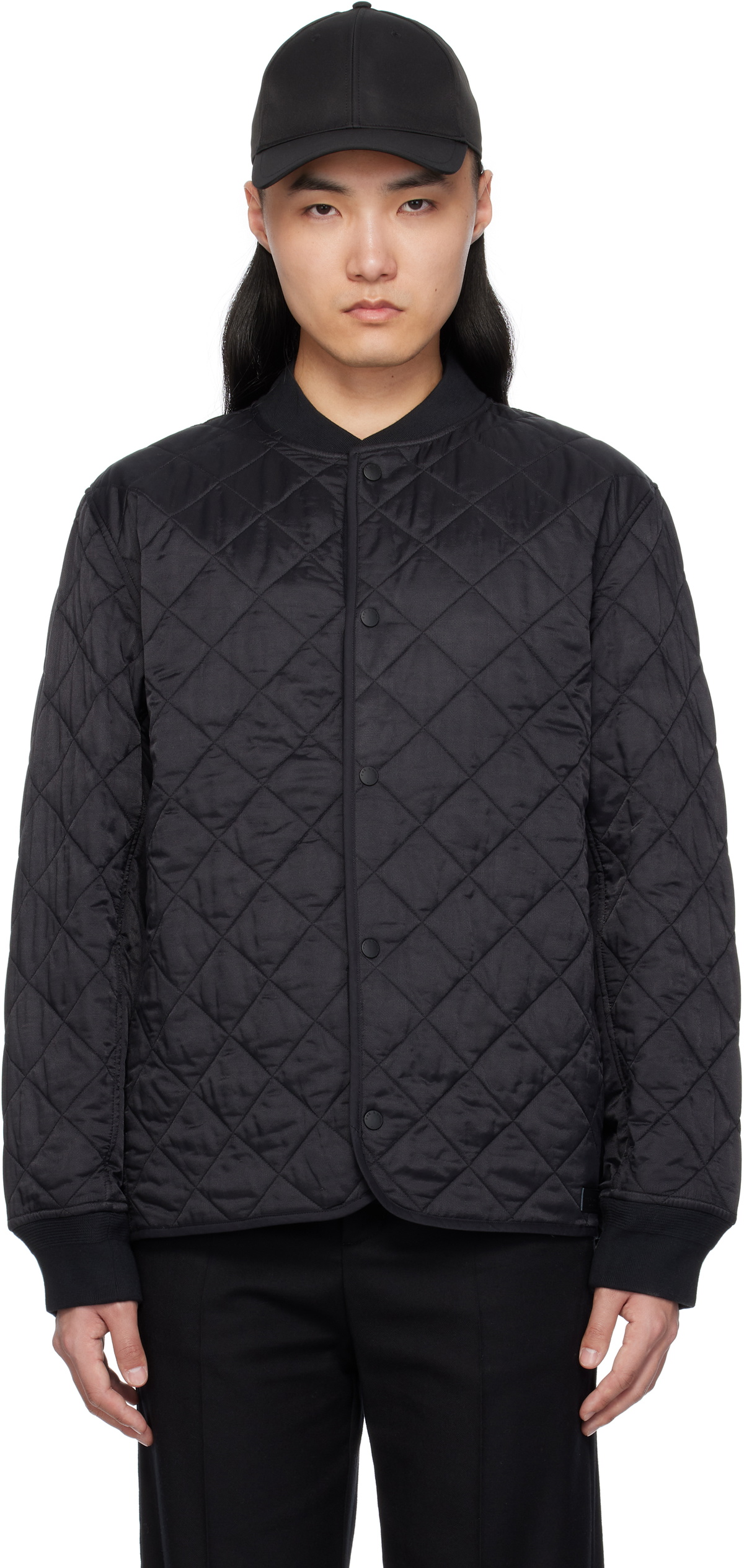 rag & bone Black Focus Quilted Liner Jacket Rag and Bone