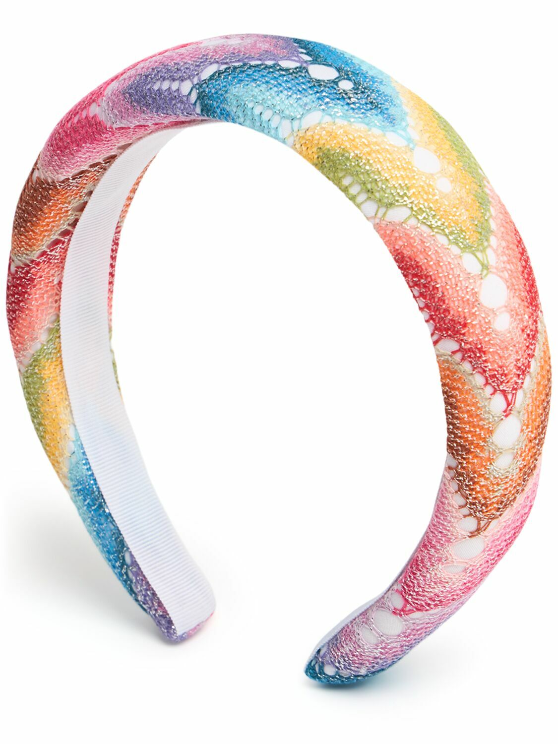 MISSONI Cotton Blend Knitted Headband Missoni