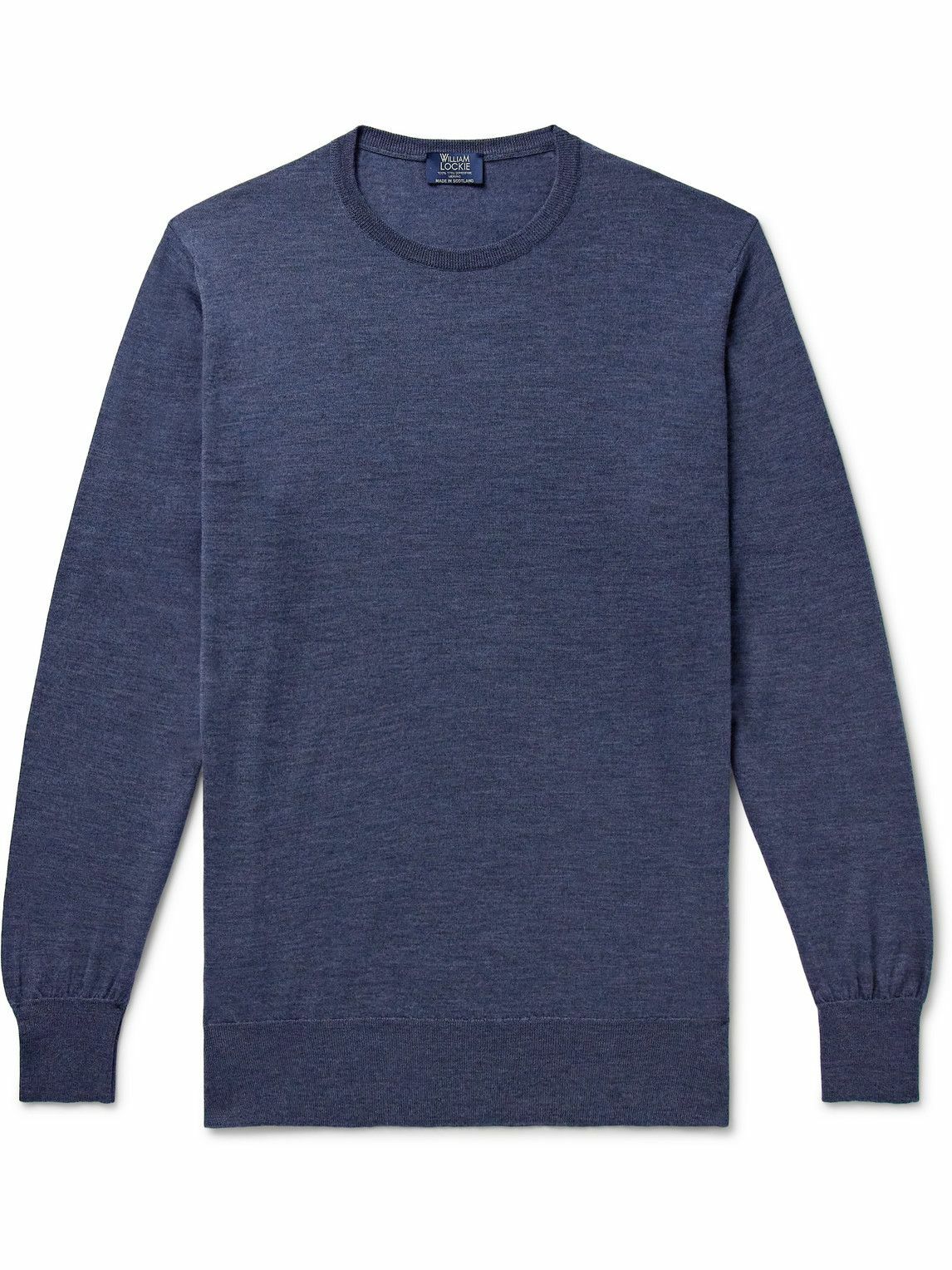 William Lockie - Wool Sweater - Blue William Lockie