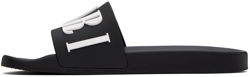 AMIRI Black Pool Slides Amiri