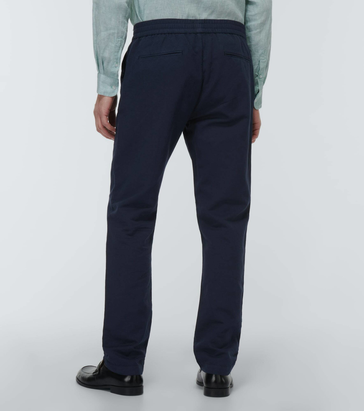 Sunspel - Cotton and linen pants Sunspel