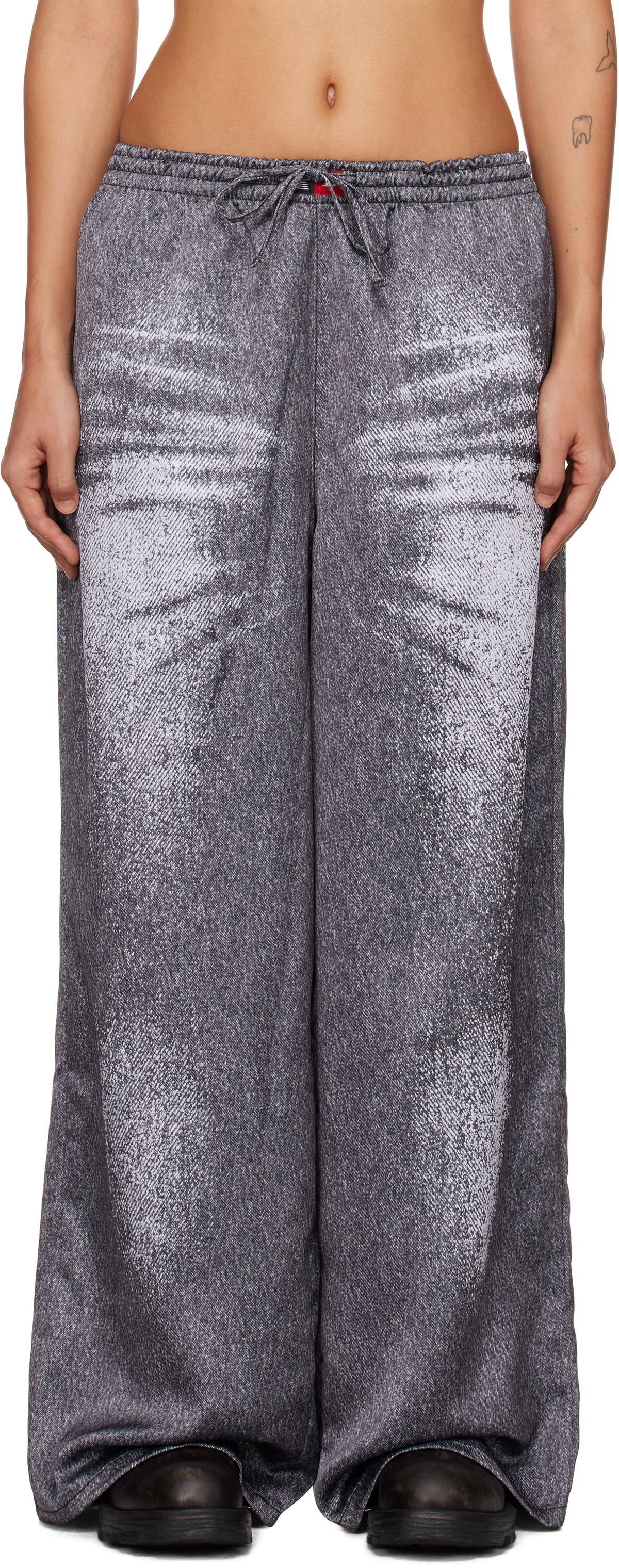 Diesel Black Savage X Fenty Edition Stains & Trompe Pyjama Pants Diesel