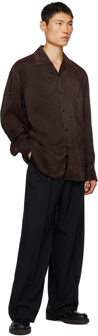 Filippa K Brown Resort Shirt Filippa K