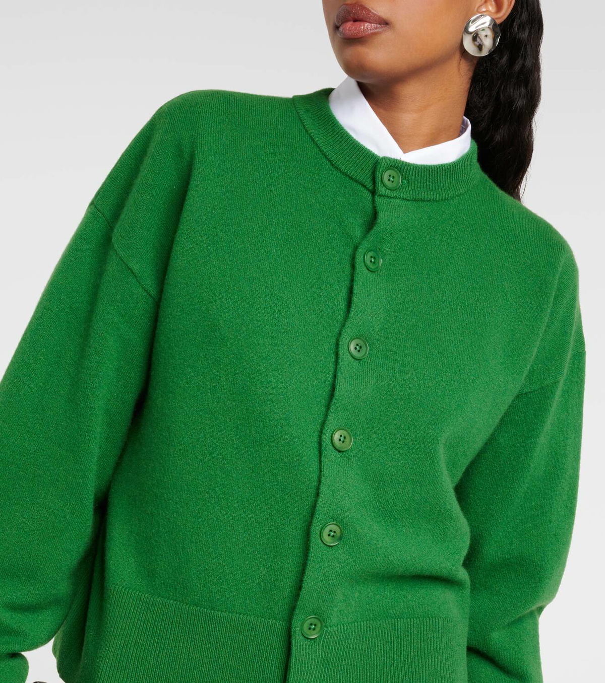 Extreme Cashmere N°170 Chou cashmere-blend cardigan extreme cashmere