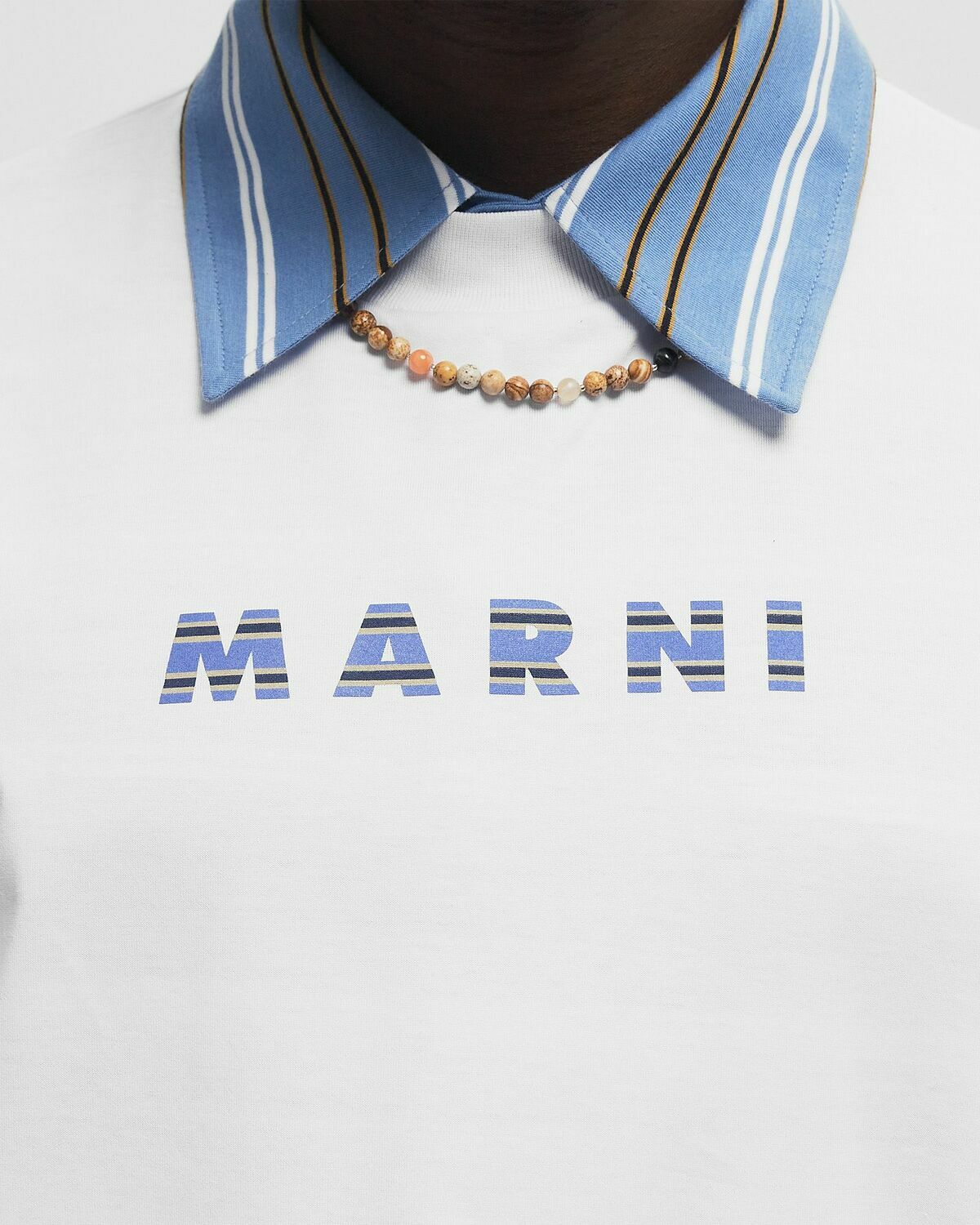 Marni TEE White Mens Shortsleefe Marni