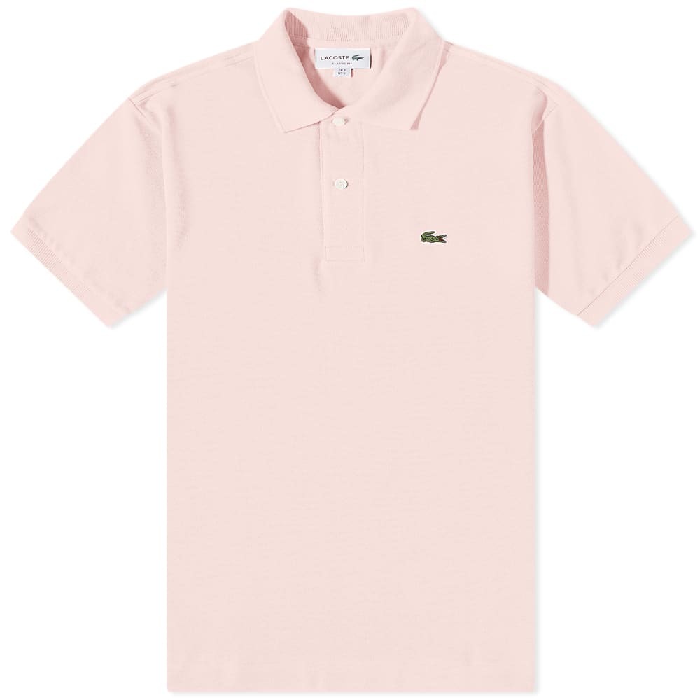 Lacoste Men's Classic L12.12 Polo Shirt in Flamingo Pink Lacoste