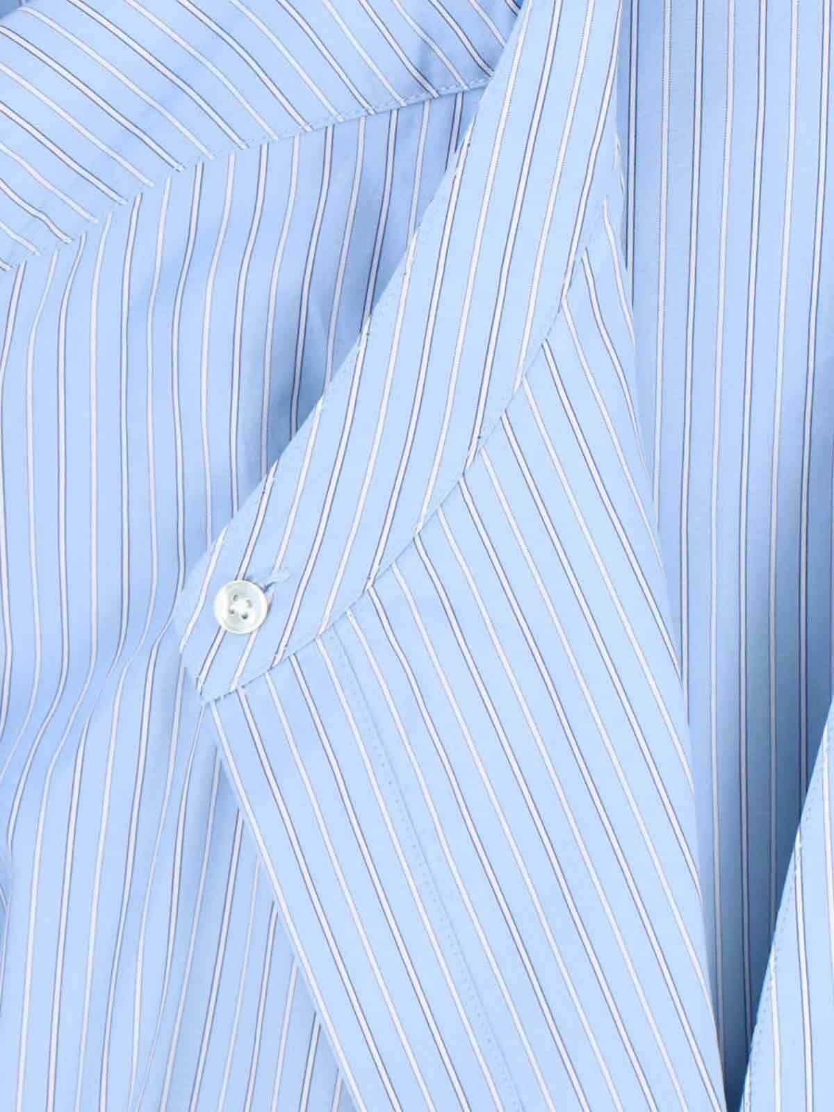 Róhe Striped Asymmetric Shirt Róhe