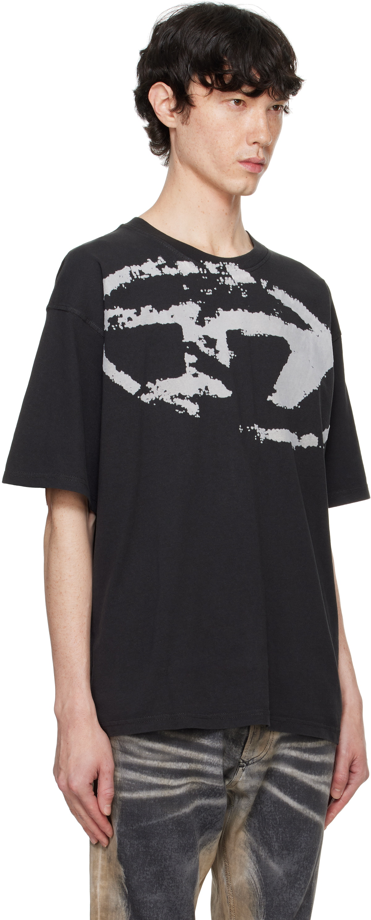 Diesel Black T-Boxt-N14 T-shirt Diesel