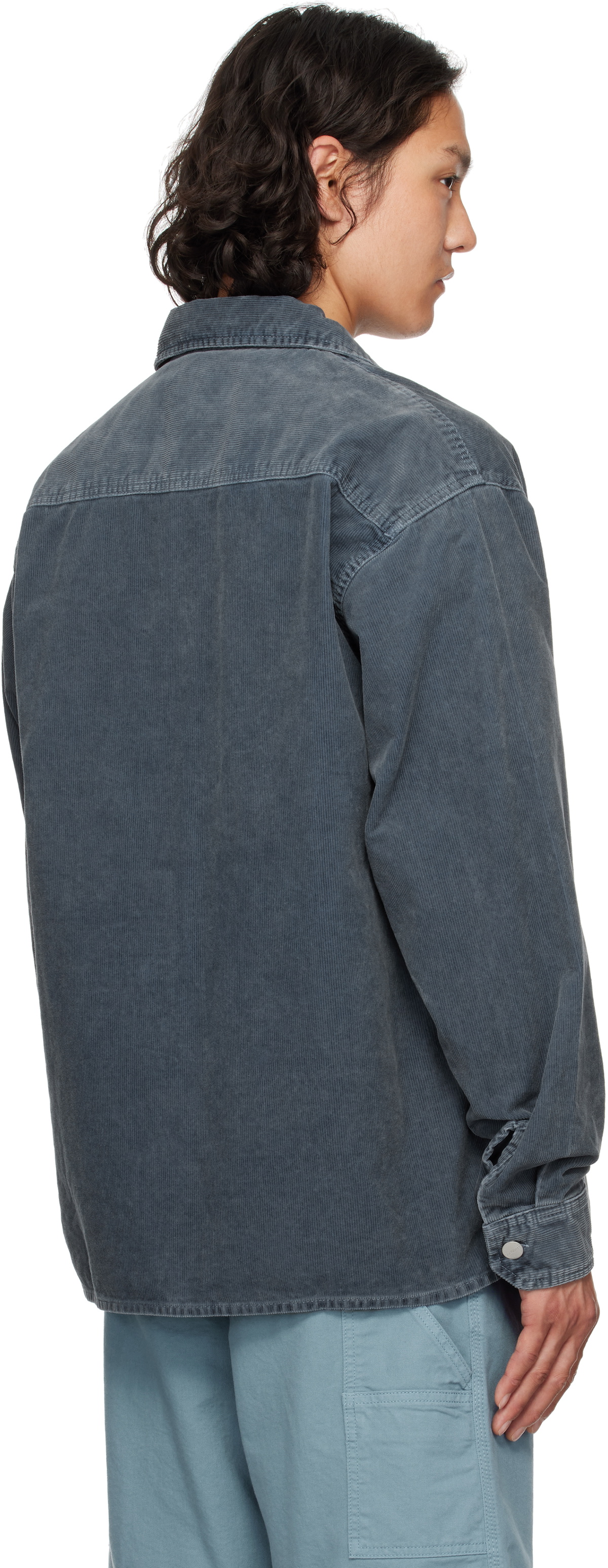 Carhartt Work In Progress Blue Reynold Overshirt Carhartt WIP