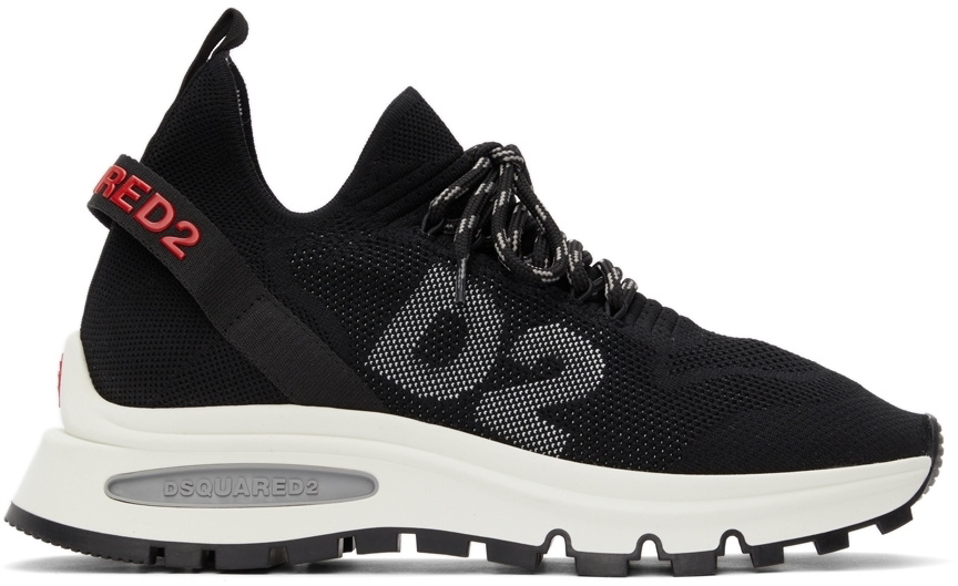 Dsquared2 Black Run DS2 Logo Sneakers Dsquared2