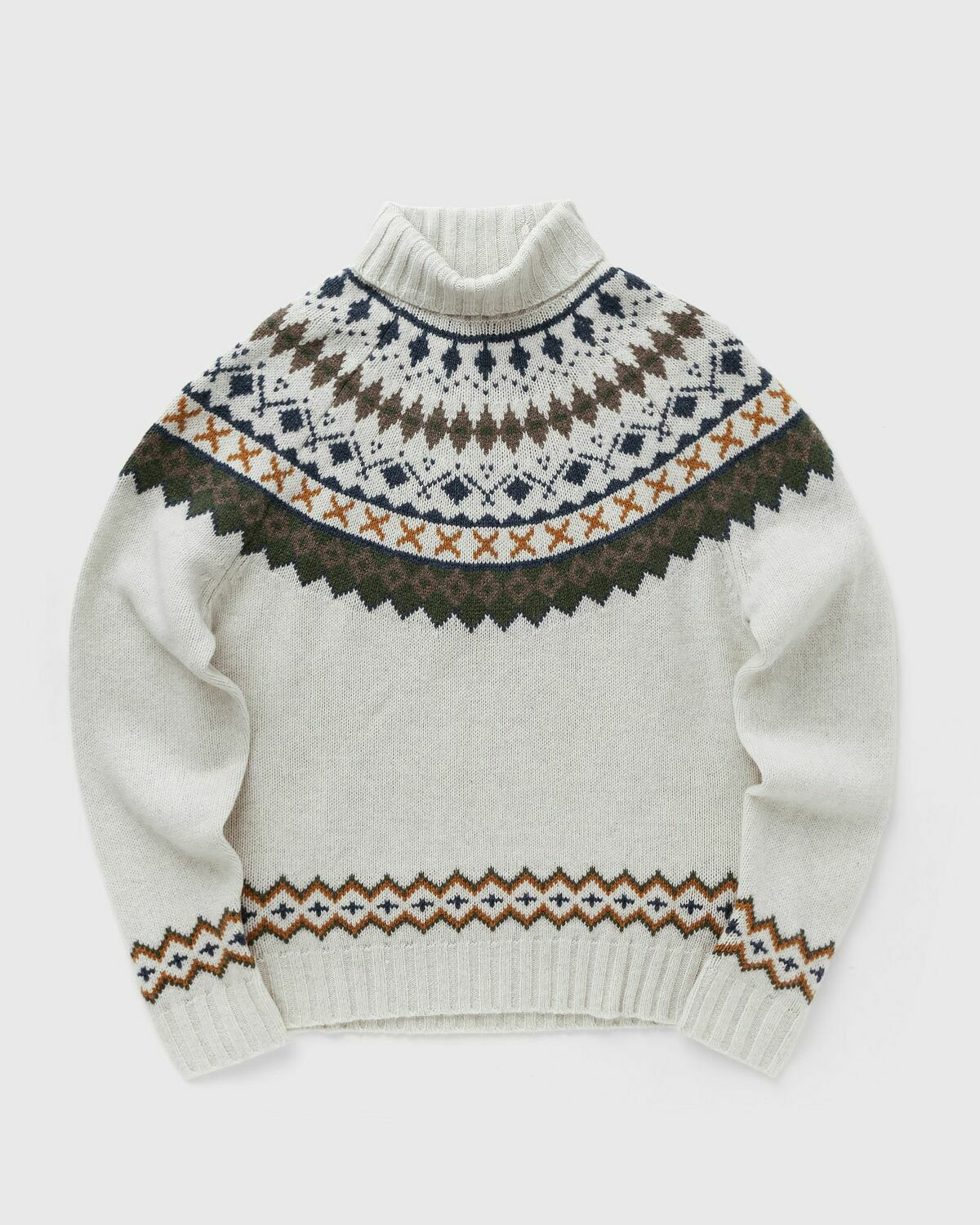 Barbour Roose Fai Roll Grey - Mens - Pullovers Barbour