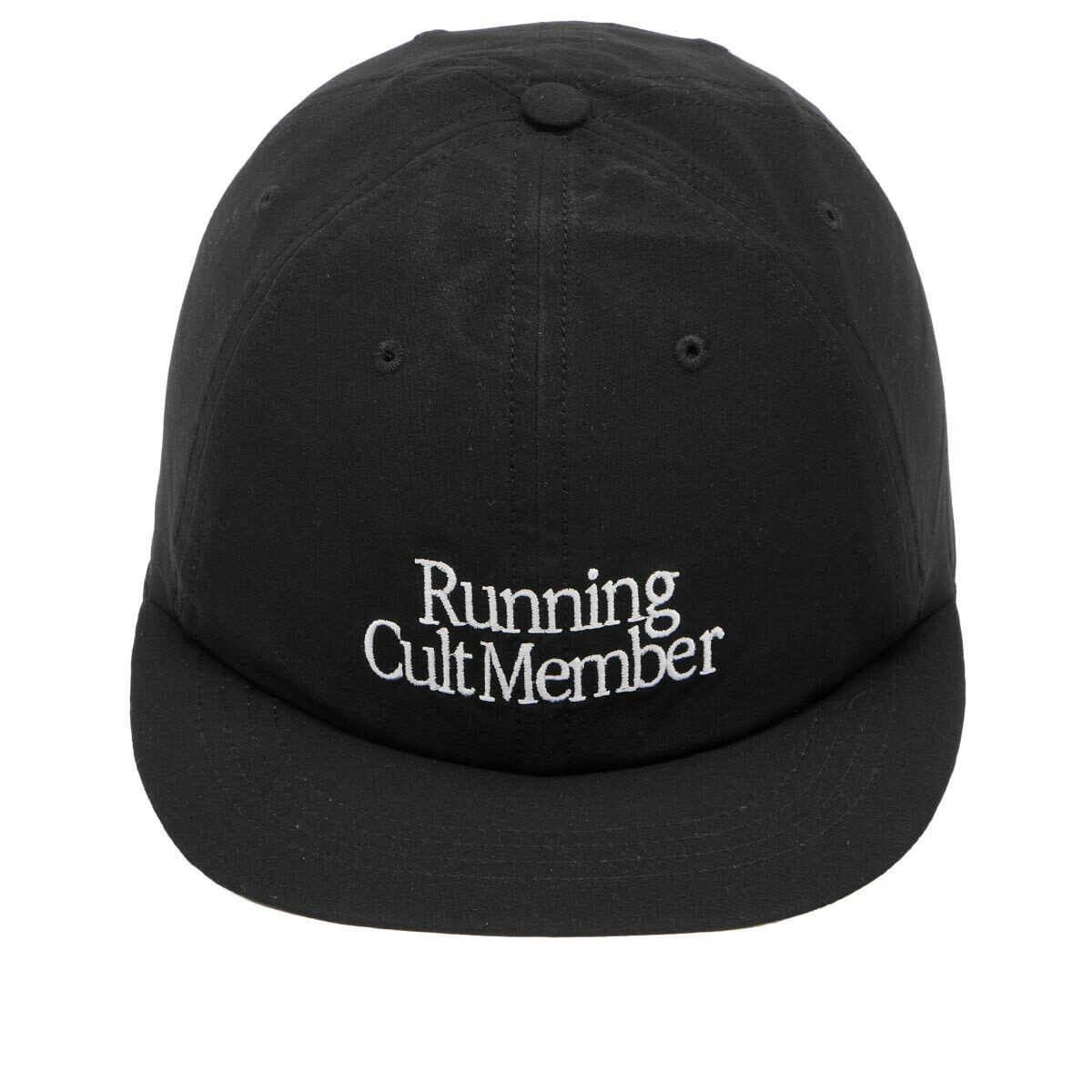 Satisfy Men's PeaceShell™ Cult Running Cap in Black Satisfy