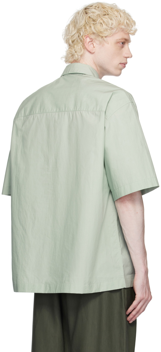 Studio Nicholson Green Pete Shirt Studio Nicholson