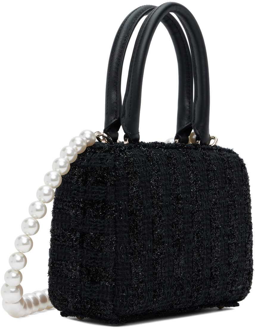 Simone Rocha Black XL Handheld Case Bag Simone Rocha