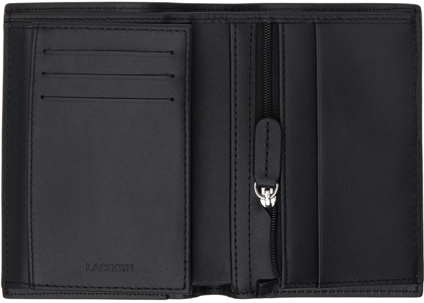 Lacoste Black Leather Wallet Lacoste