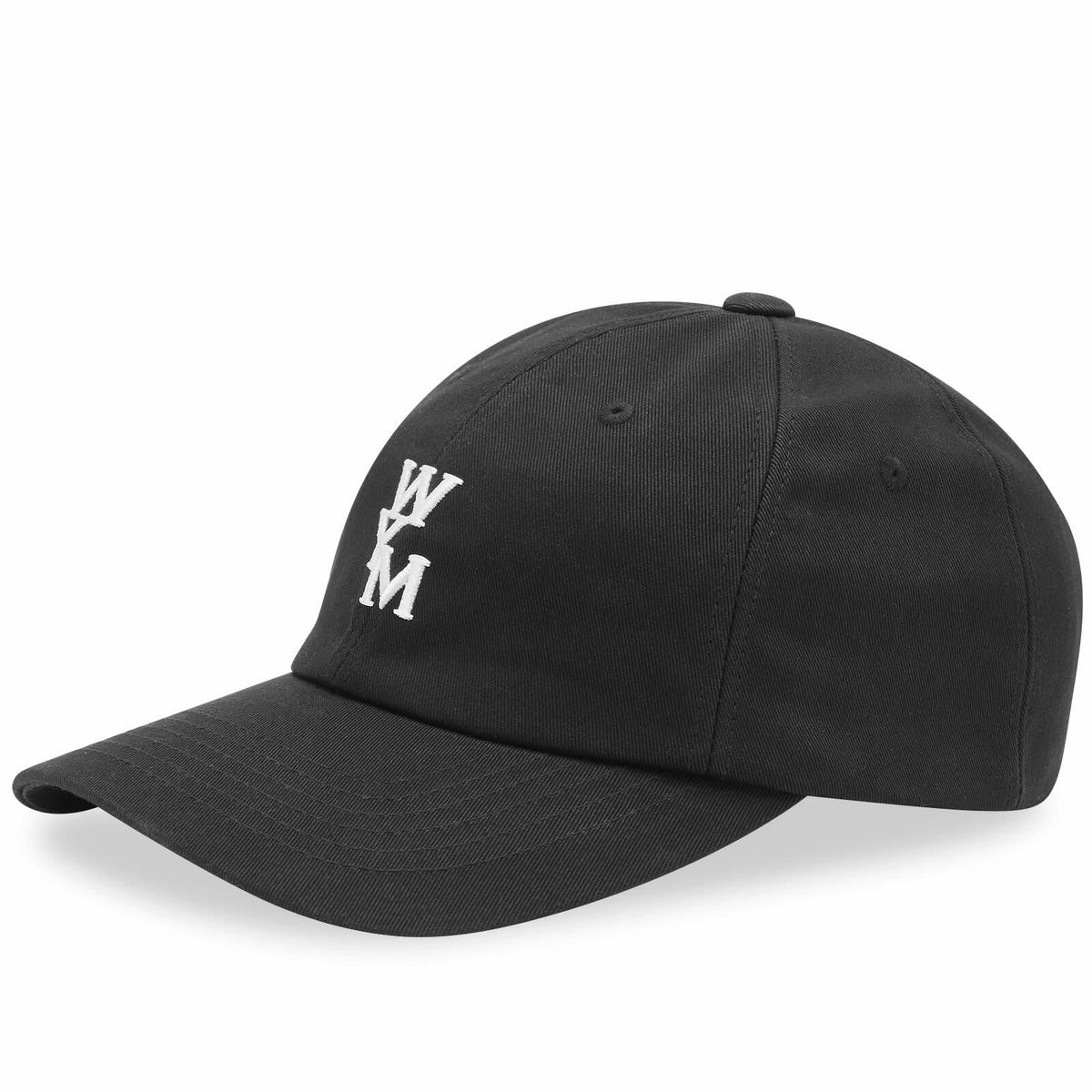Wooyoungmi Men's WM Logo Cap in Black Wooyoungmi