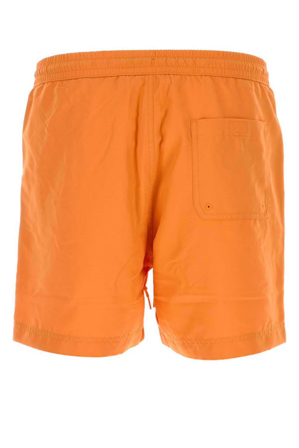 Carhartt Orange Polyester Chase Swim Trunks Carhartt WIP
