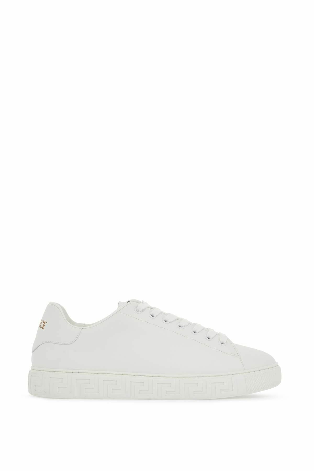 VERSACE "greca eco-leather White Versace