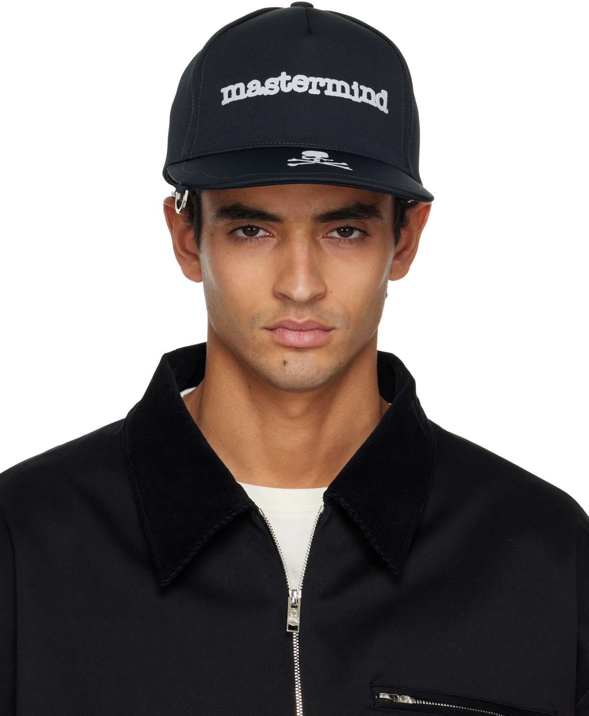 mastermind JAPAN Black MJ Stitched Cap mastermind JAPAN