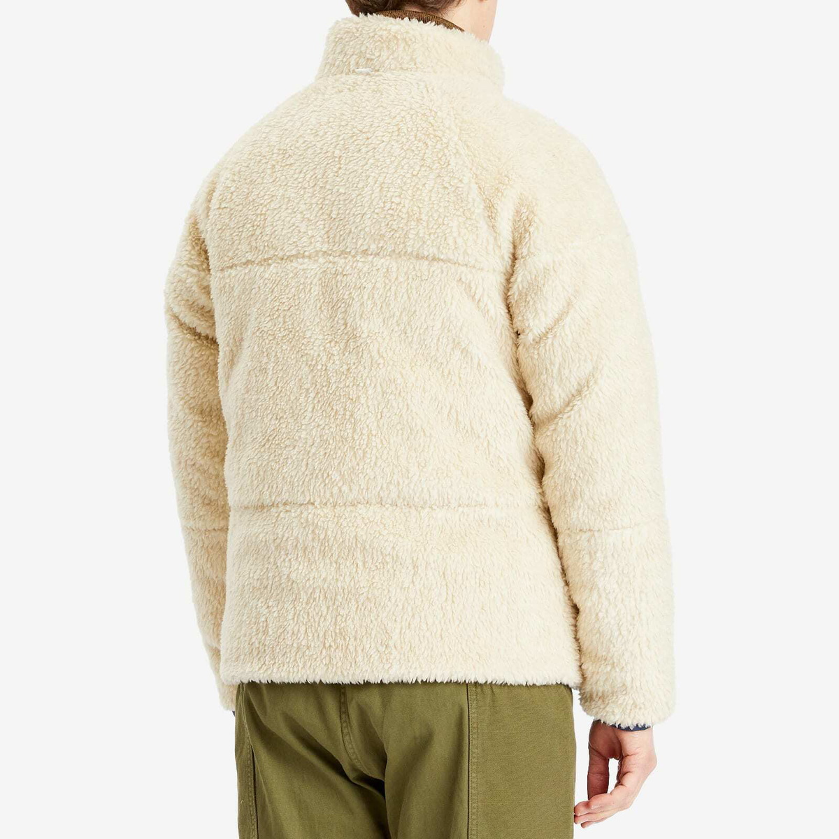 Patagonia Men's Reversible Silent Down Jacket in New Navy Patagonia