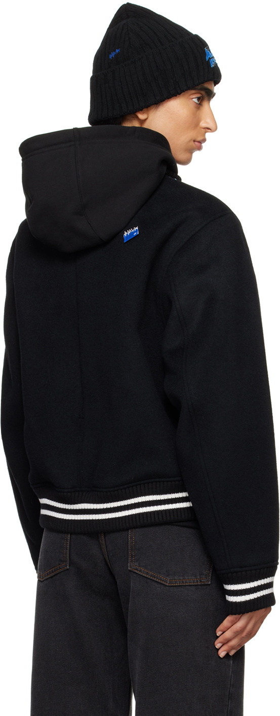 ADER error Black Significant TRS Tag Bomber Jacket ADER error