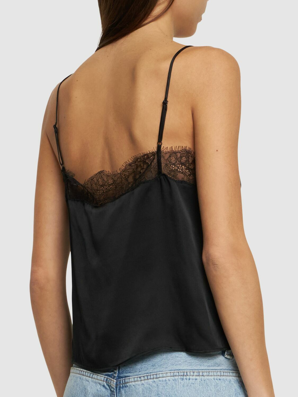ANINE BING - Amelie Silk Blend Camisole ANINE BING